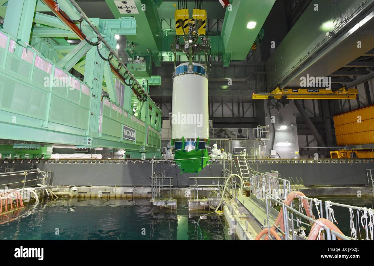 FUKUSHIMA, Japan - Photo taken Dec. 20, 2014, shows a transport ...