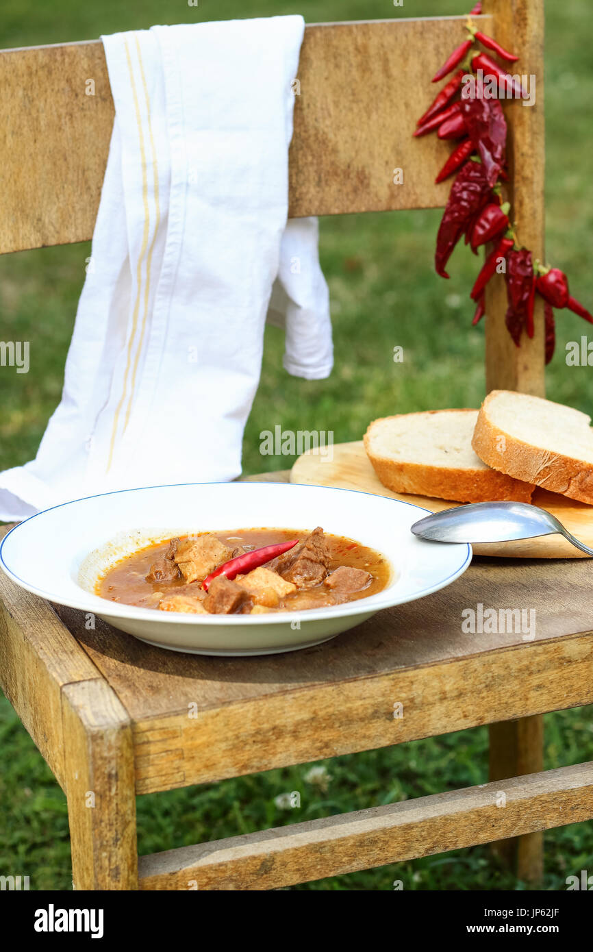 Campfire Stew Outdoor Cooking Stock Photo - Alamy