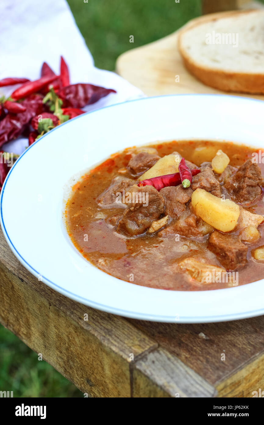 Campfire Stew Outdoor Cooking Stock Photo - Alamy