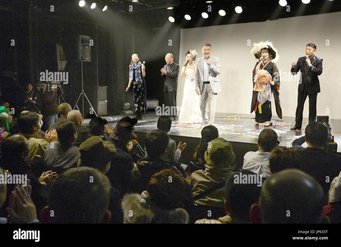 OSAKA, Japan - Reiko Kano, a singer of Japanese "enka" popular ballads ...