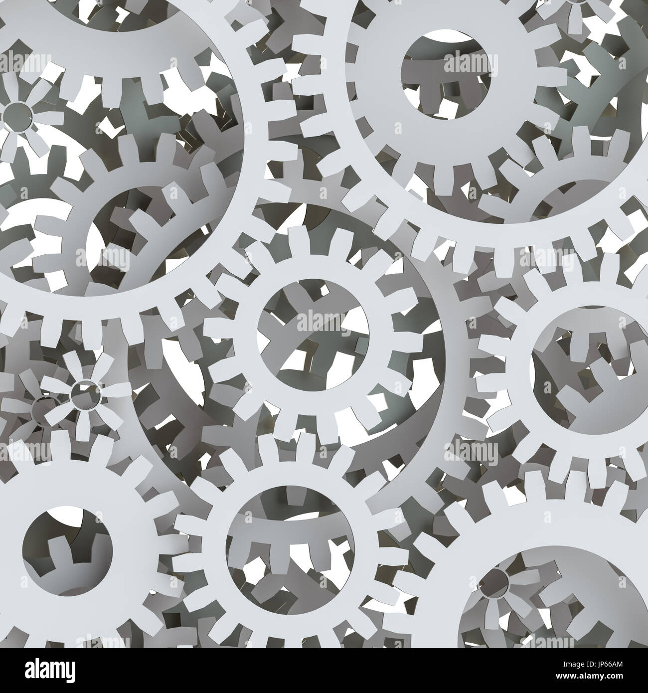 Texture of white gear wheels Stock Photo - Alamy