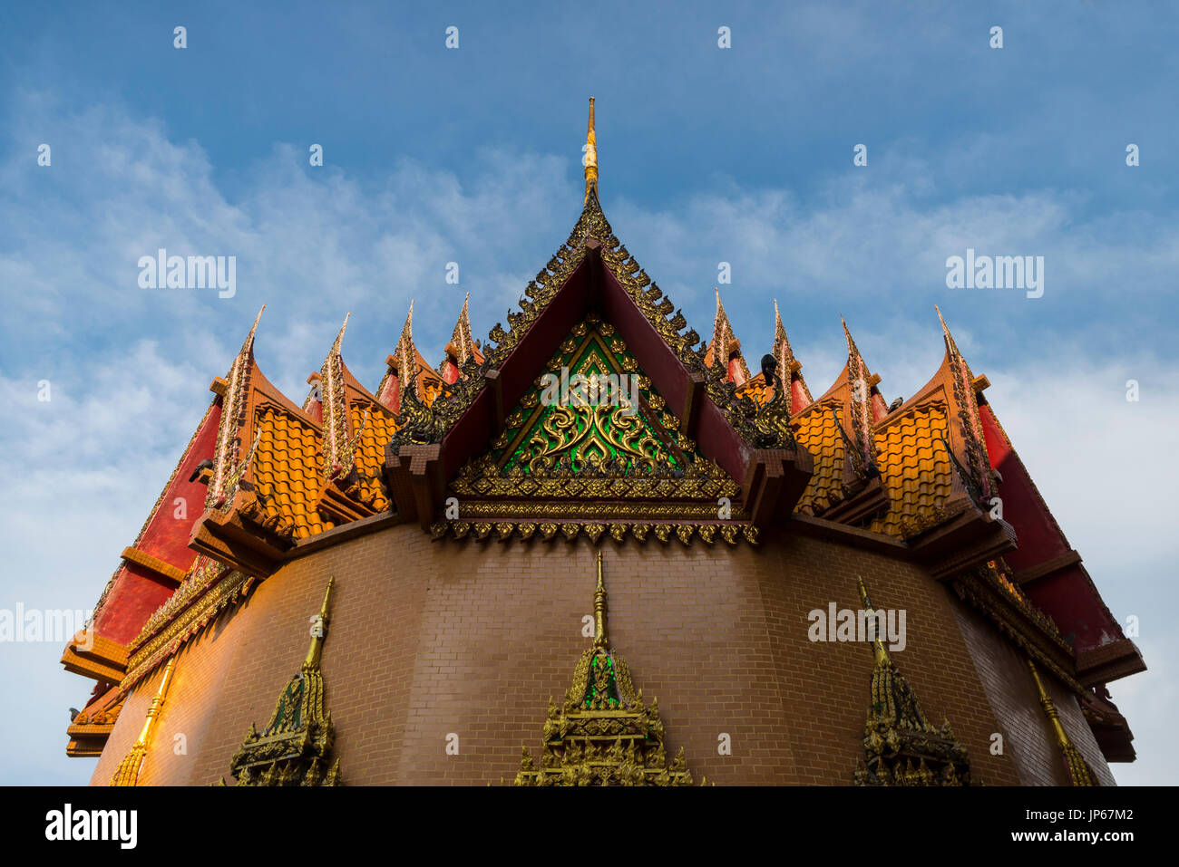 Beautiful Thai traditional buddha pagoda Stock Photo - Alamy
