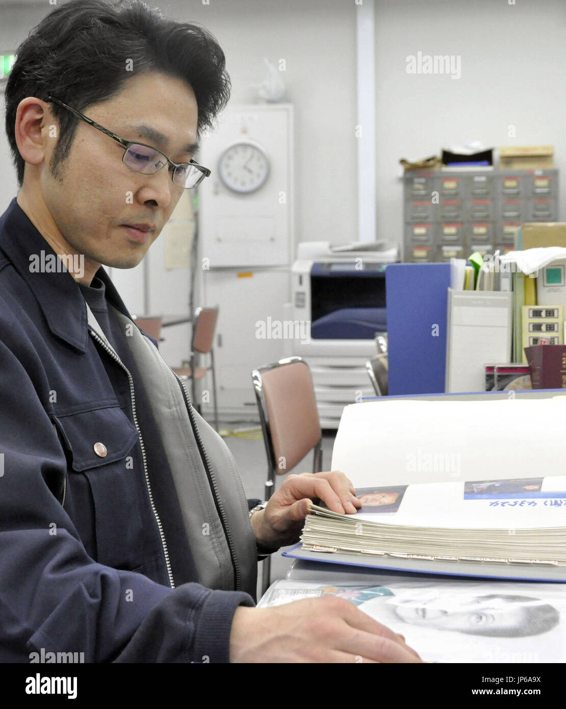 Mitsuhisa Okada, a lieutenant in the Miyagi prefectural police force's ...