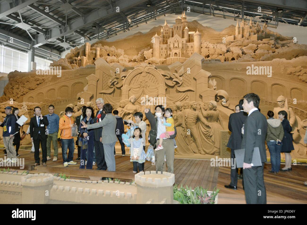 Exhibition of 23 sand statues on German themes begins at the Sand ...