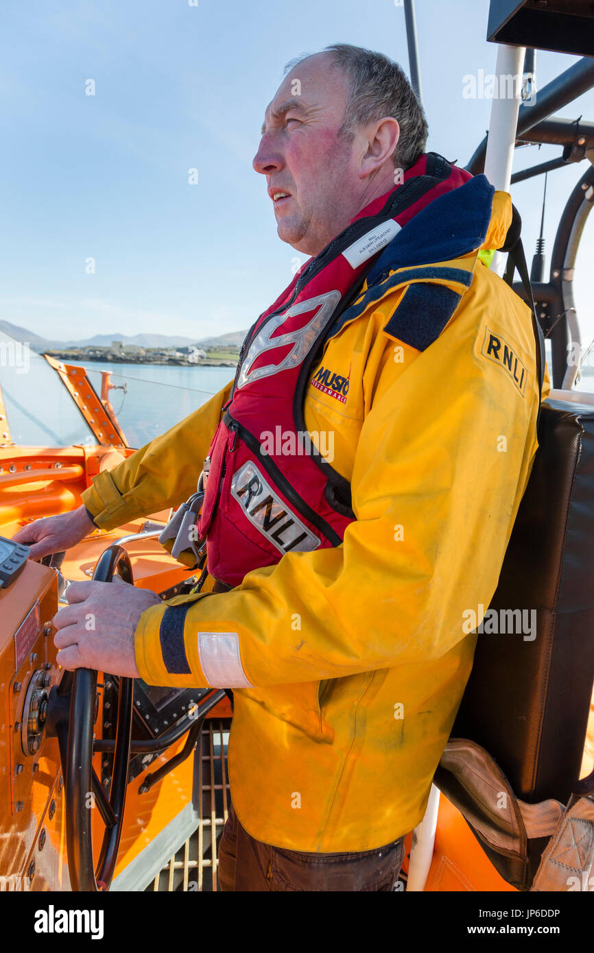 Male member of RNLI lifeboat Stock Photo - Alamy