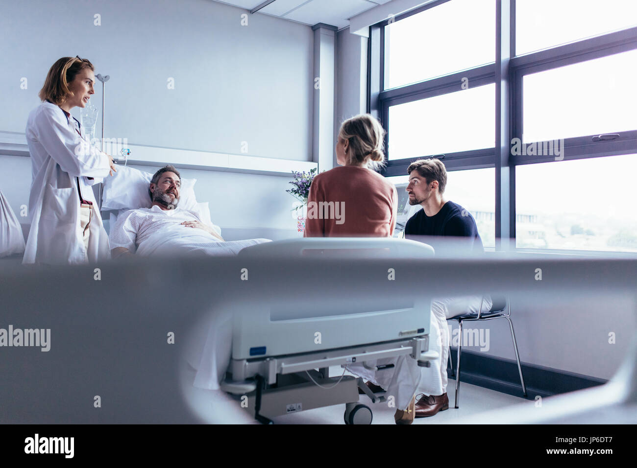 Hospital visit friends hi-res stock photography and images - Alamy