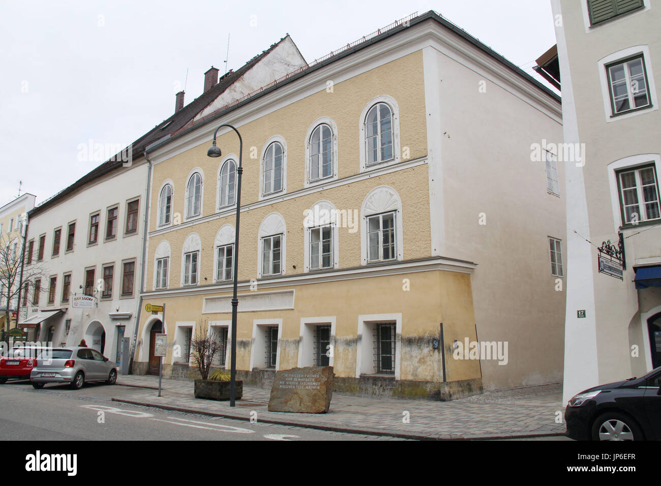 A refurbished building, part of which was Nazi Germany dictator Adolf ...