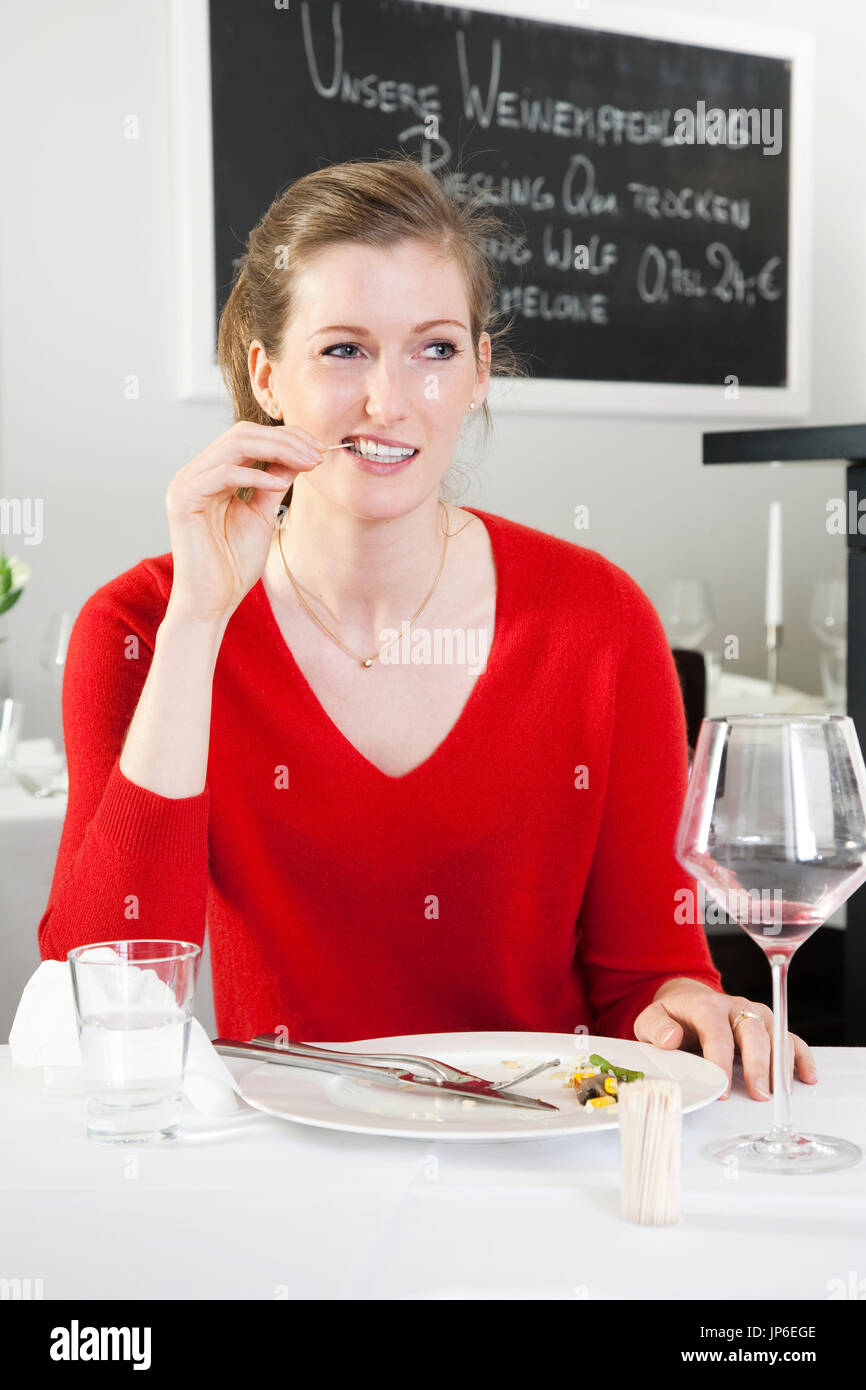 Toothpick in mouth hi-res stock photography and images - Alamy