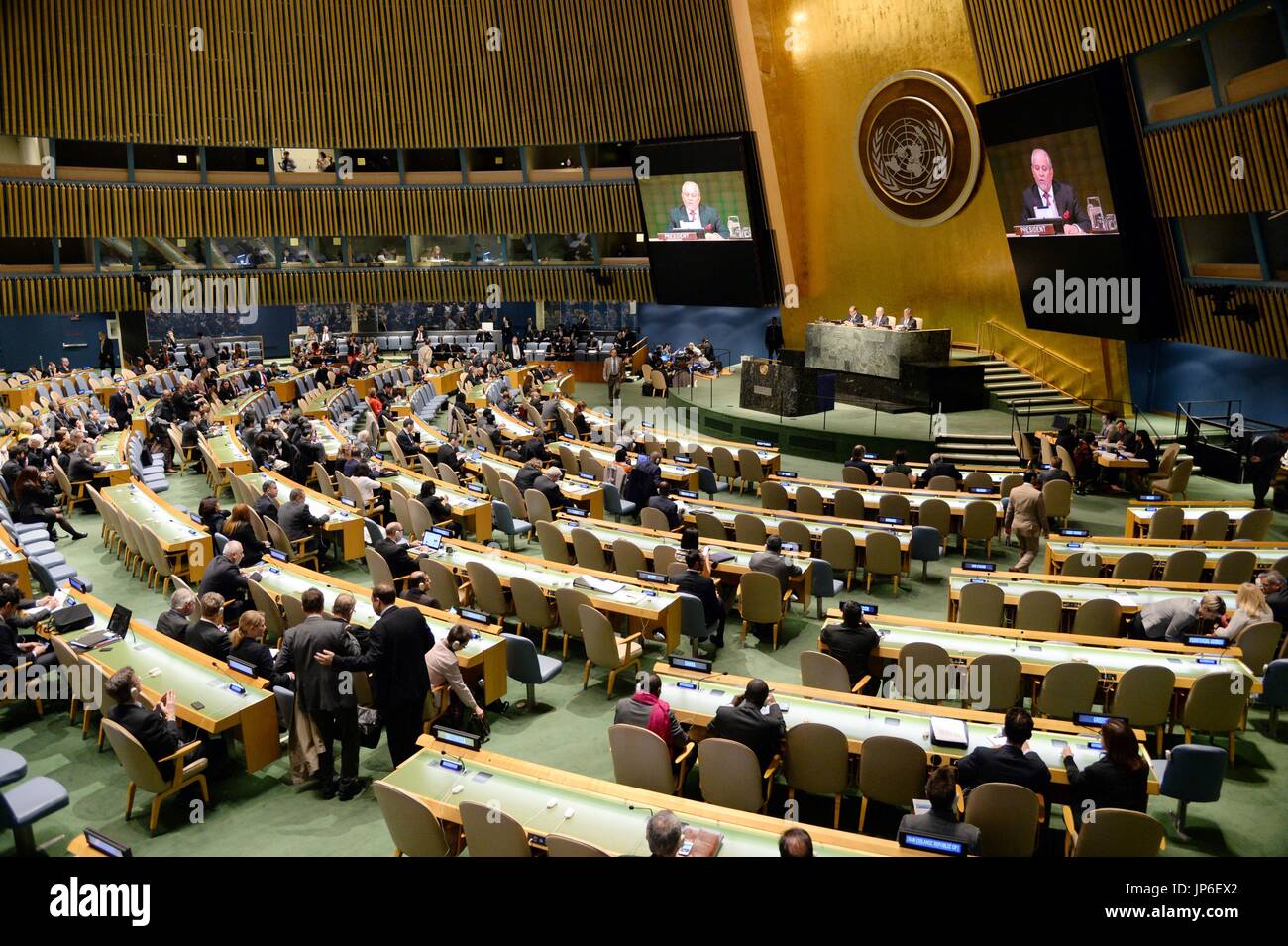 A U.N. conference begins in New York on April 27, 2015 to review and ...