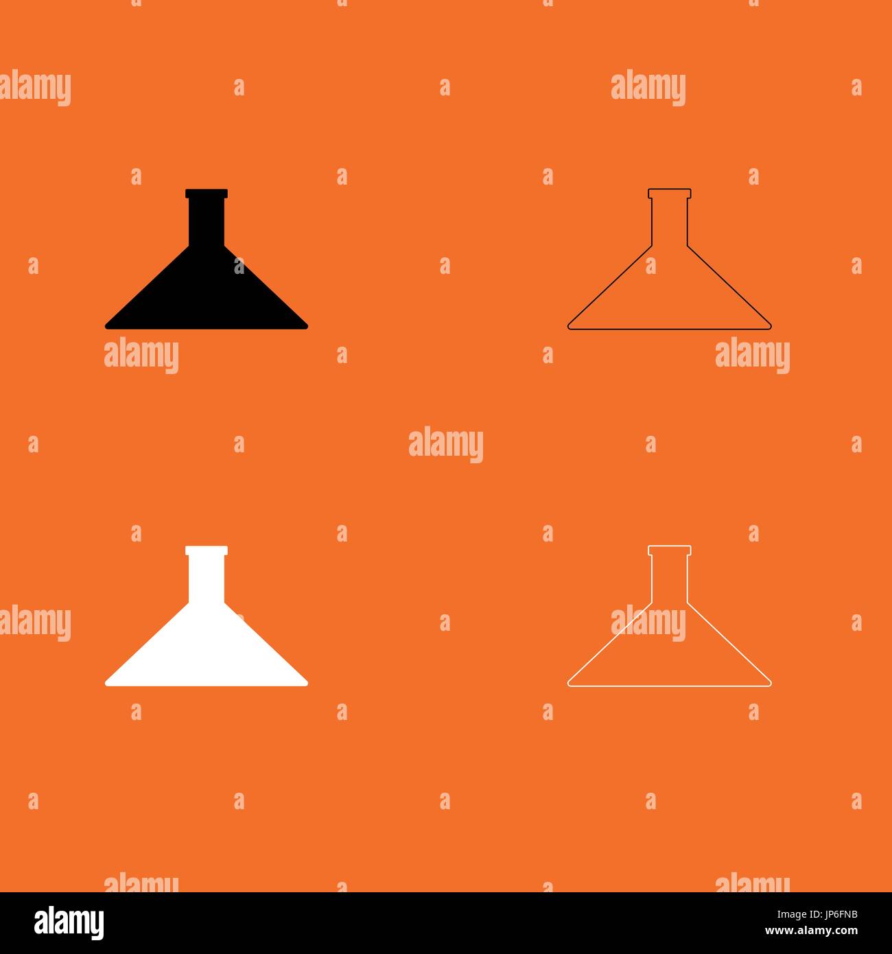 Beaker Symbol Stock Vector Images - Alamy