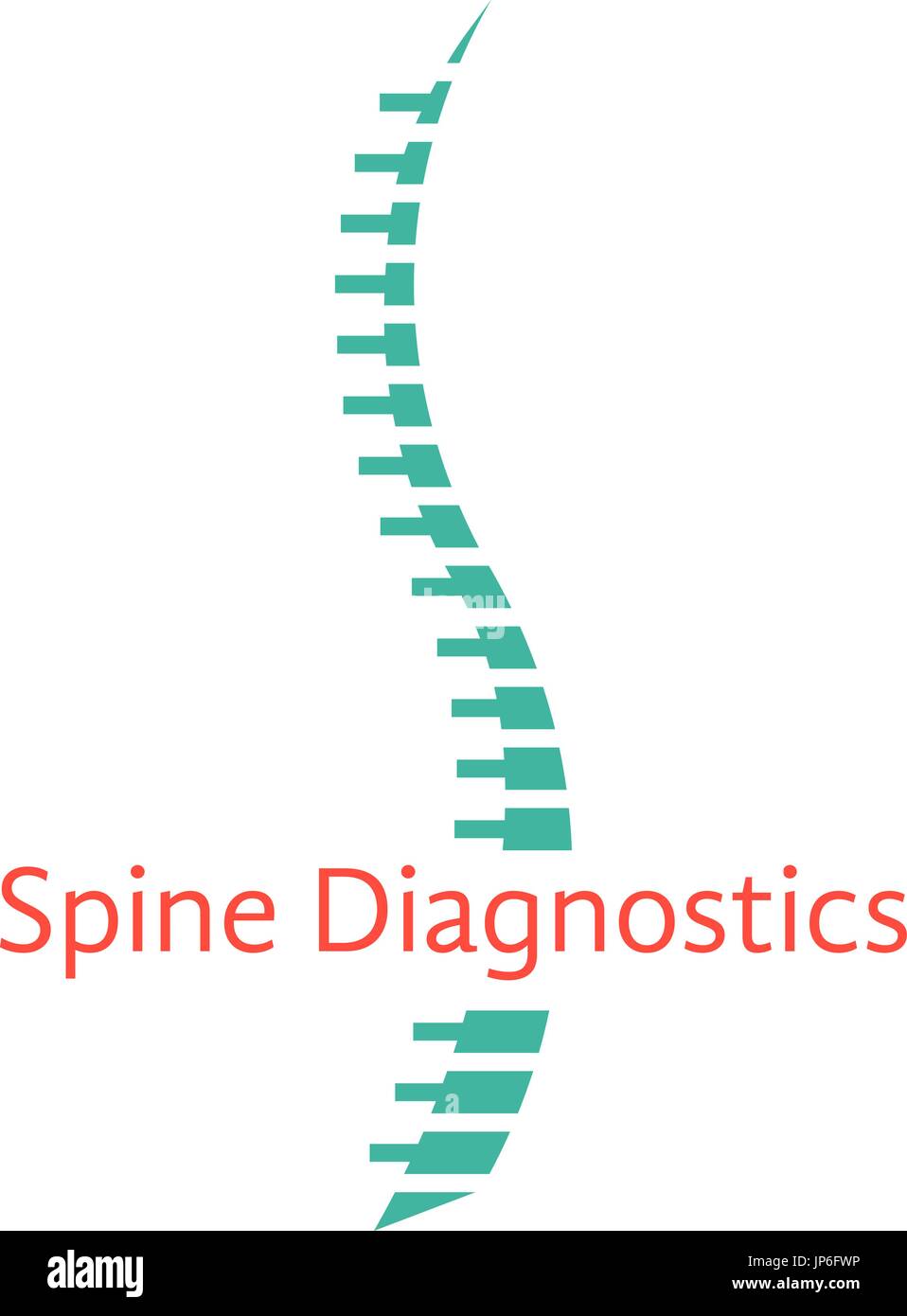 abstract spine diagnostics icon Stock Vector Image & Art - Alamy