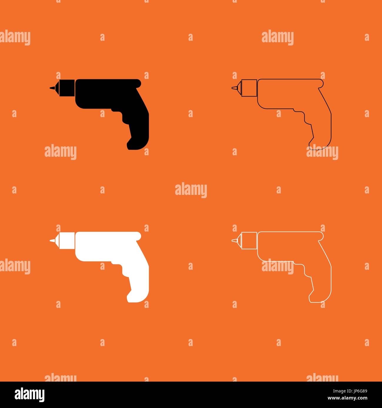 Bore hole drilling Stock Vector Images - Alamy