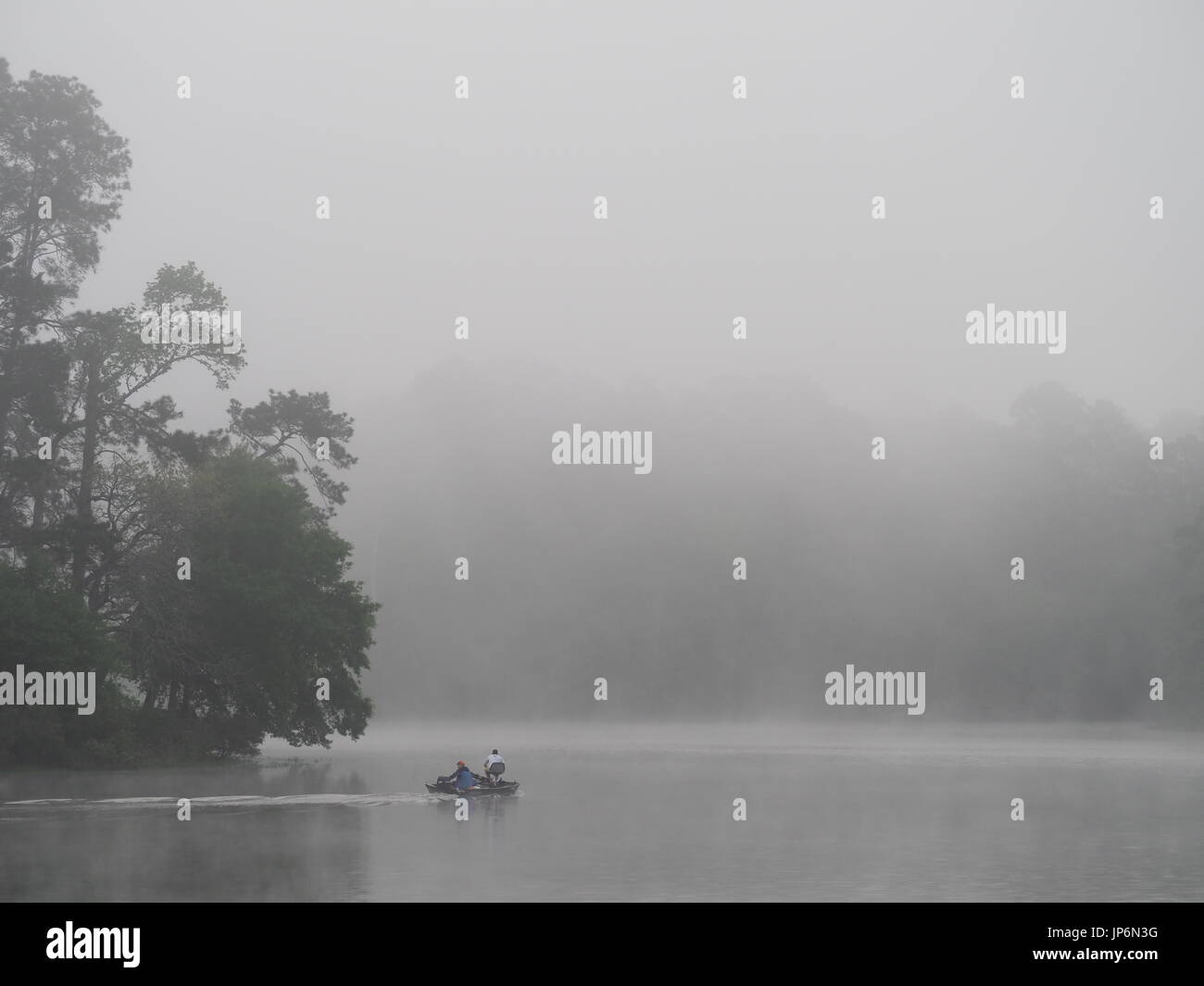 Fishing in the fog hi-res stock photography and images - Alamy