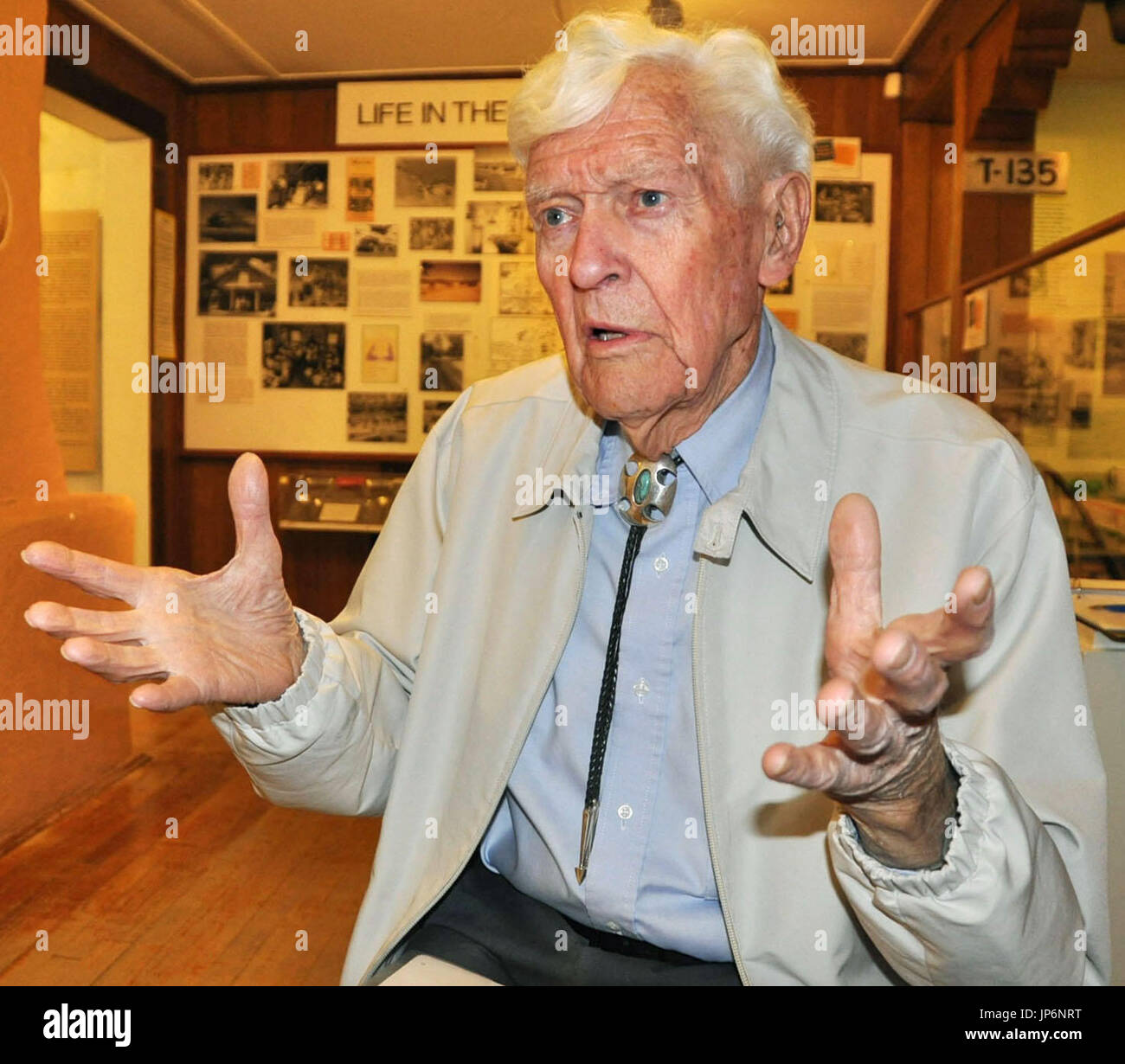 Former U.S. army engineer Roger Rasmussen talks about his experience in ...