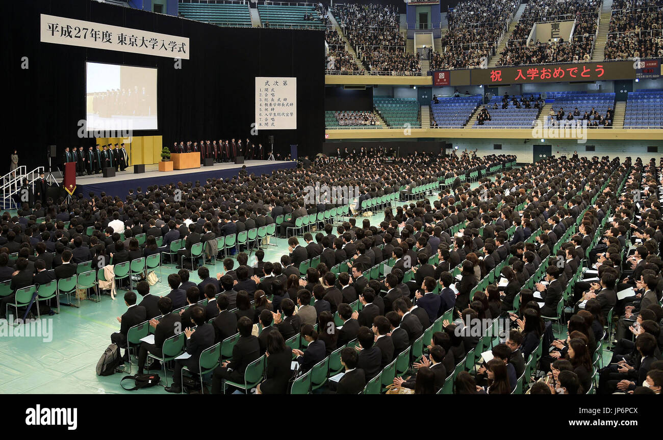 The University of Tokyo, Japan's most prestigious university, holds an ...