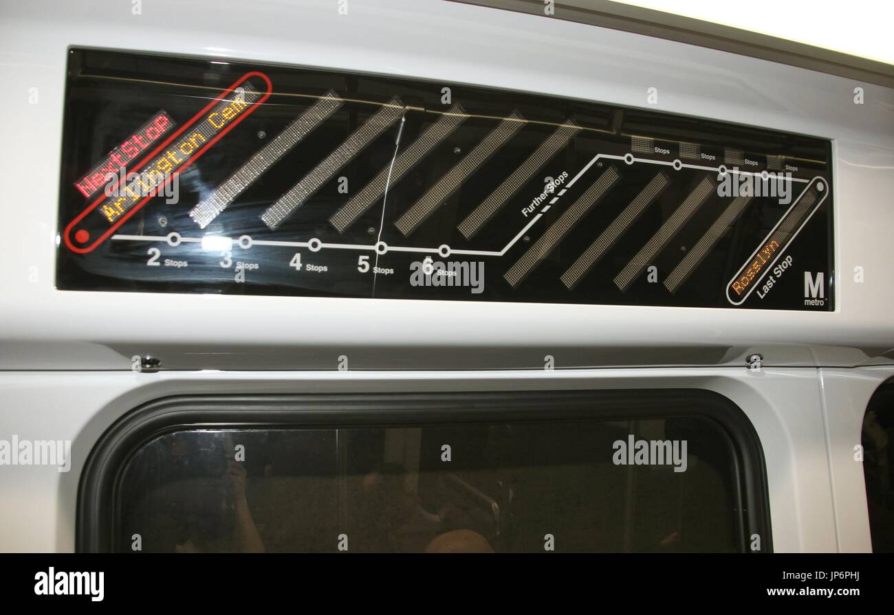Photo taken April 13, 2015 shows a display panel installed inside a new ...