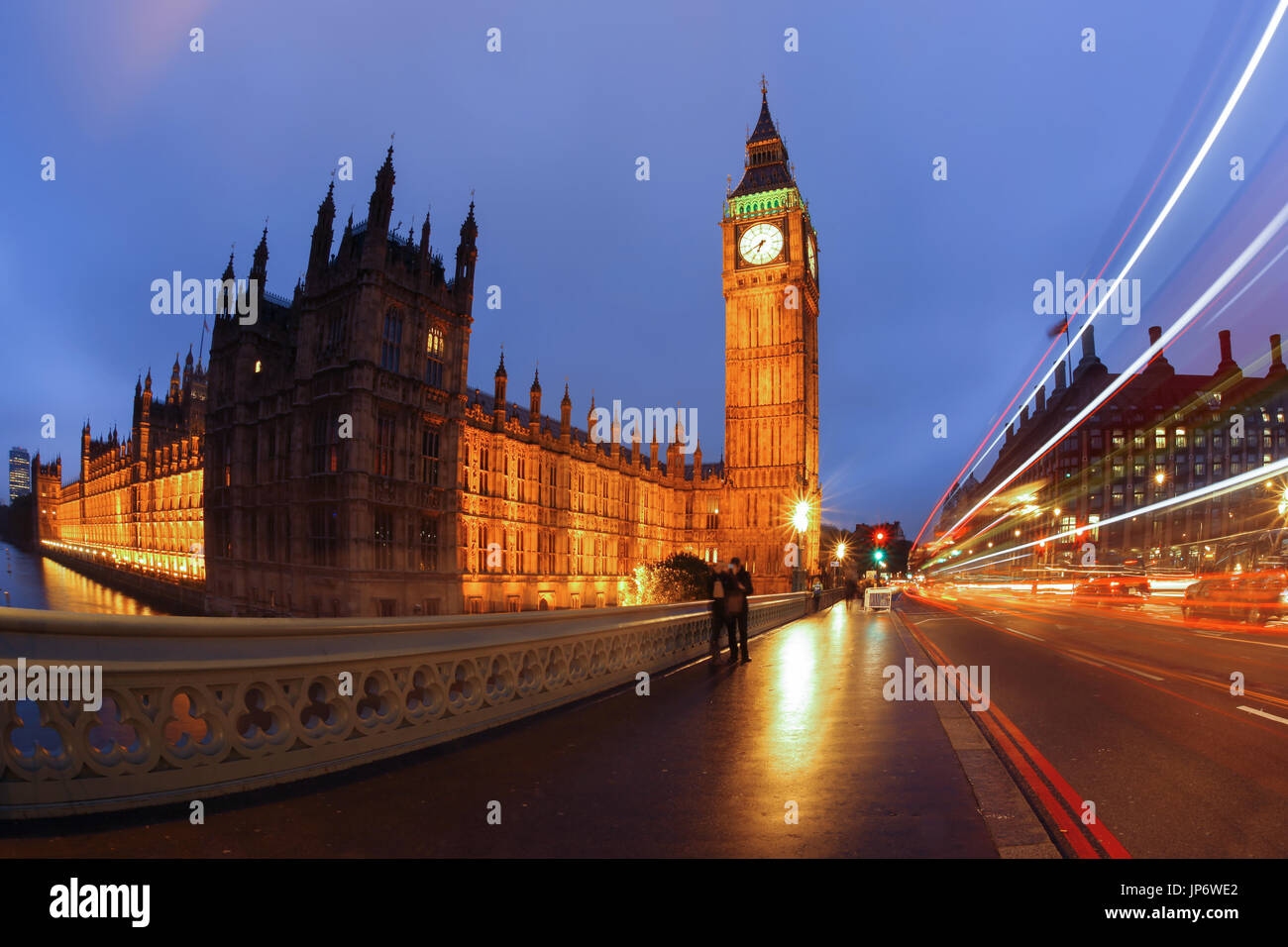 Famous Big Ben with bridge in London, England Stock Photo - Alamy
