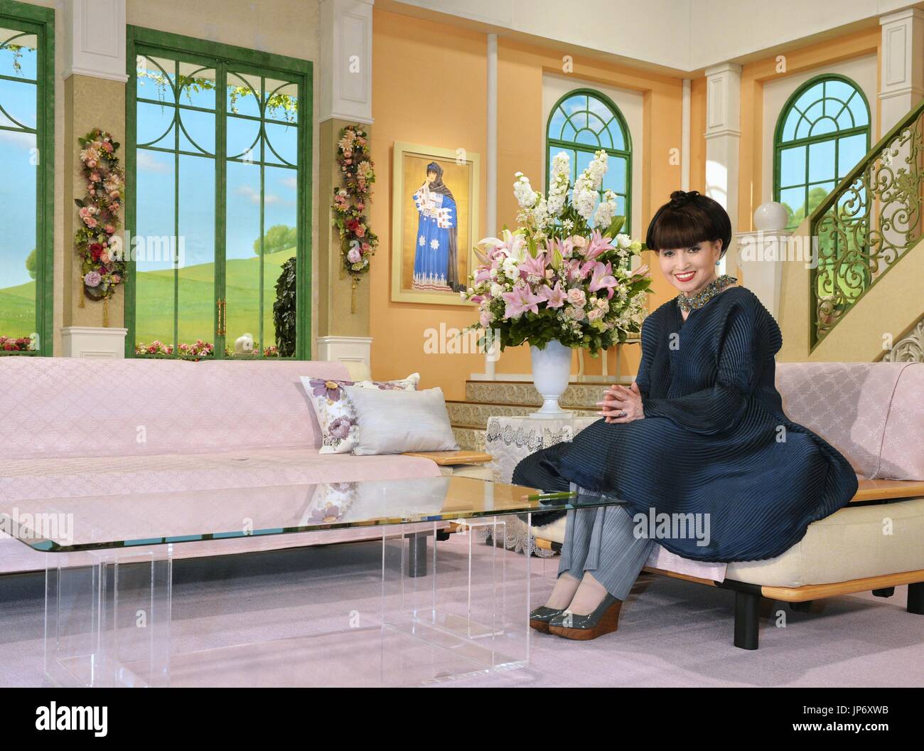 Tetsuko Kuroyanagi, veteran actress and host of "Tetsuko's Room," a ...