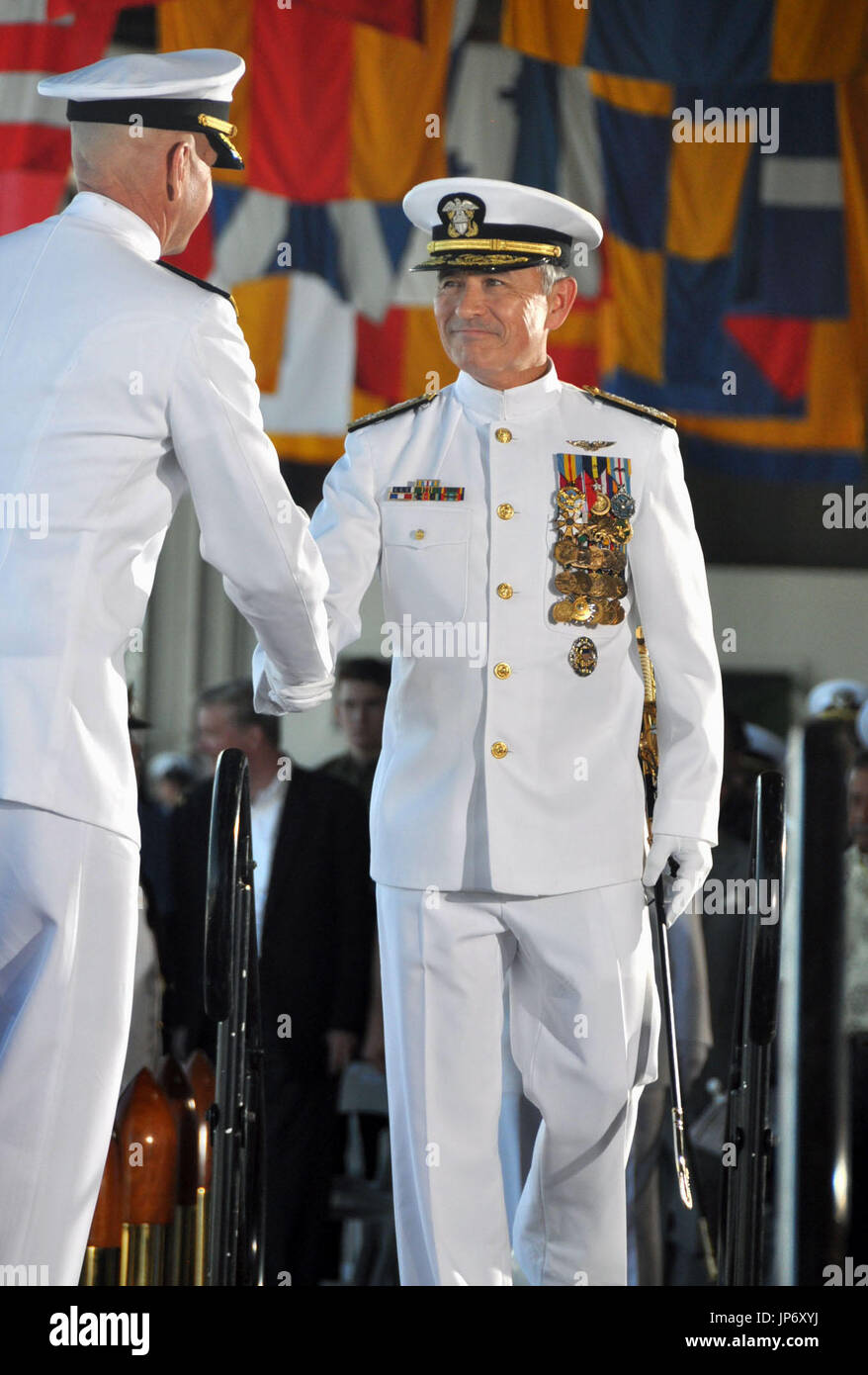 Four-star Adm. Harry Harris assumes command of the U.S. Pacific Command ...