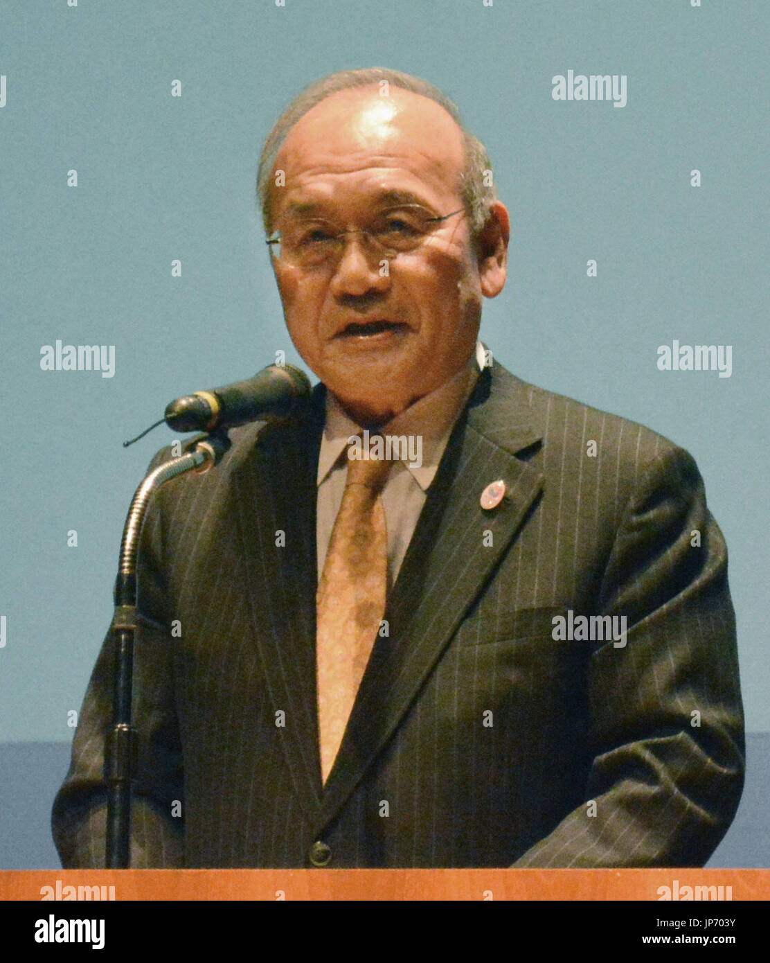 Mitsunori Torihara, president of the Japanese Paralympic Committee ...