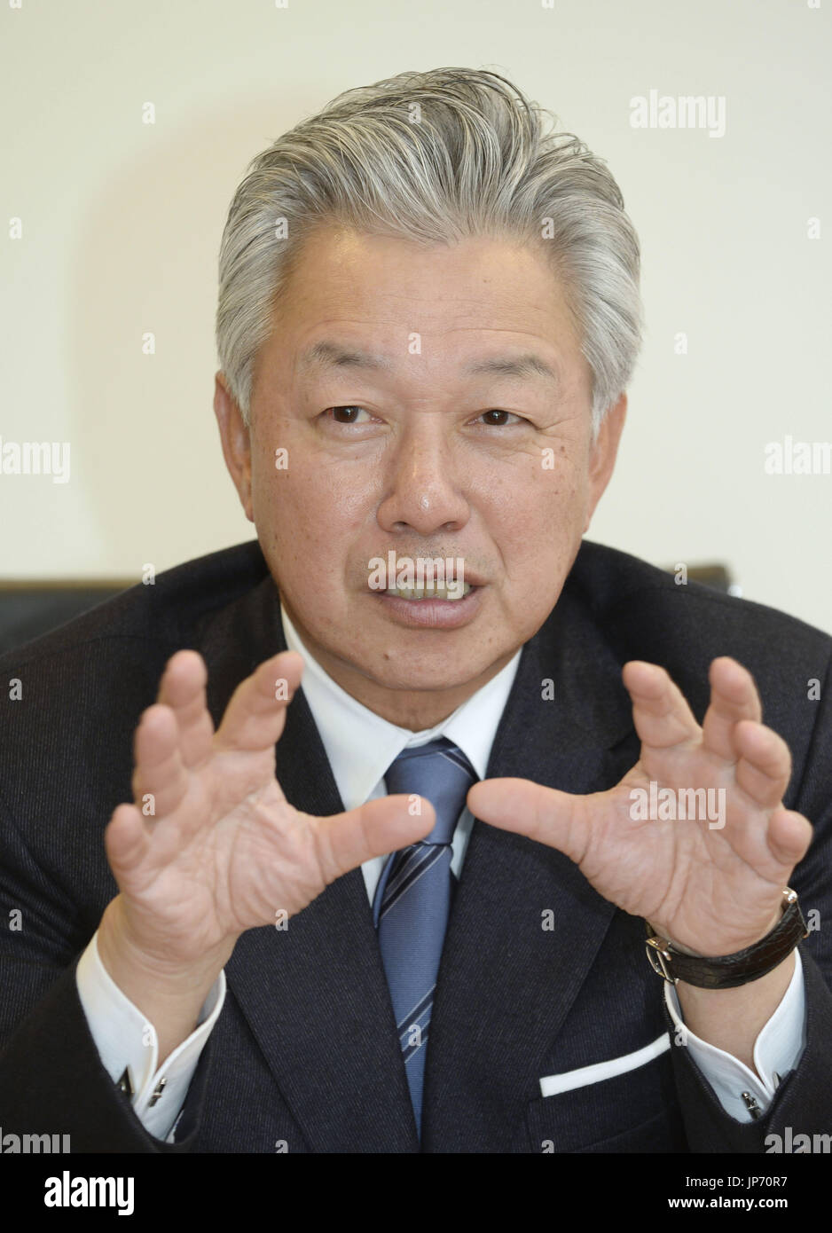 Nobuo Sayama, a representative director of Tokyo-based investment fund Integral Corp., is ...