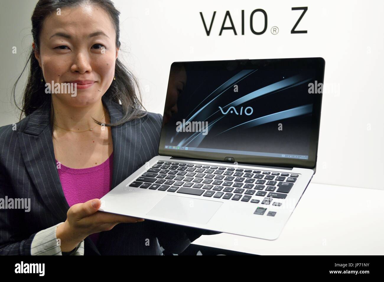 VAIO Corp. releases a new personal computer model, dubbed VAIO Z, on ...