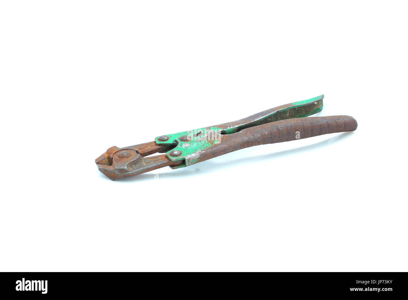 Cutting pliers on isolated Stock Photo - Alamy