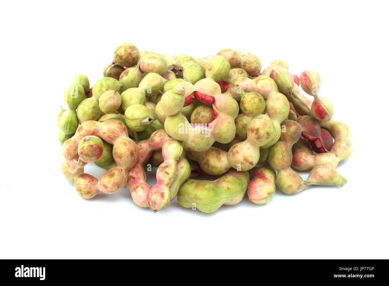 Manila tamarind on isolated Stock Photo - Alamy