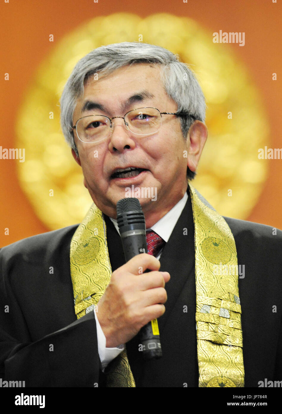 Choyu Otani, heir to the chief priest of the Otani sect of Shin ...