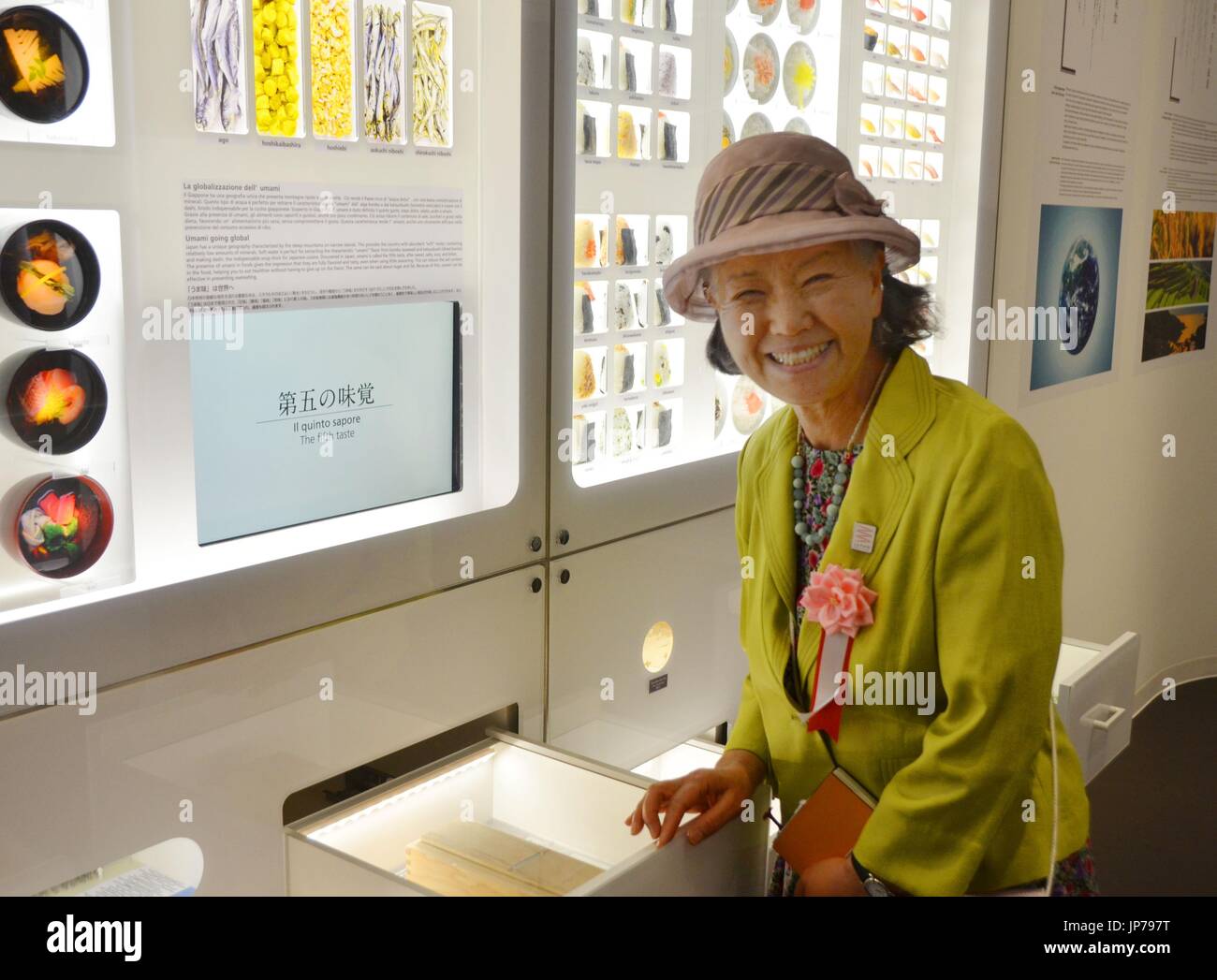 Tomiyo Yamada, a Japanese woman known for her frequent visits to world ...