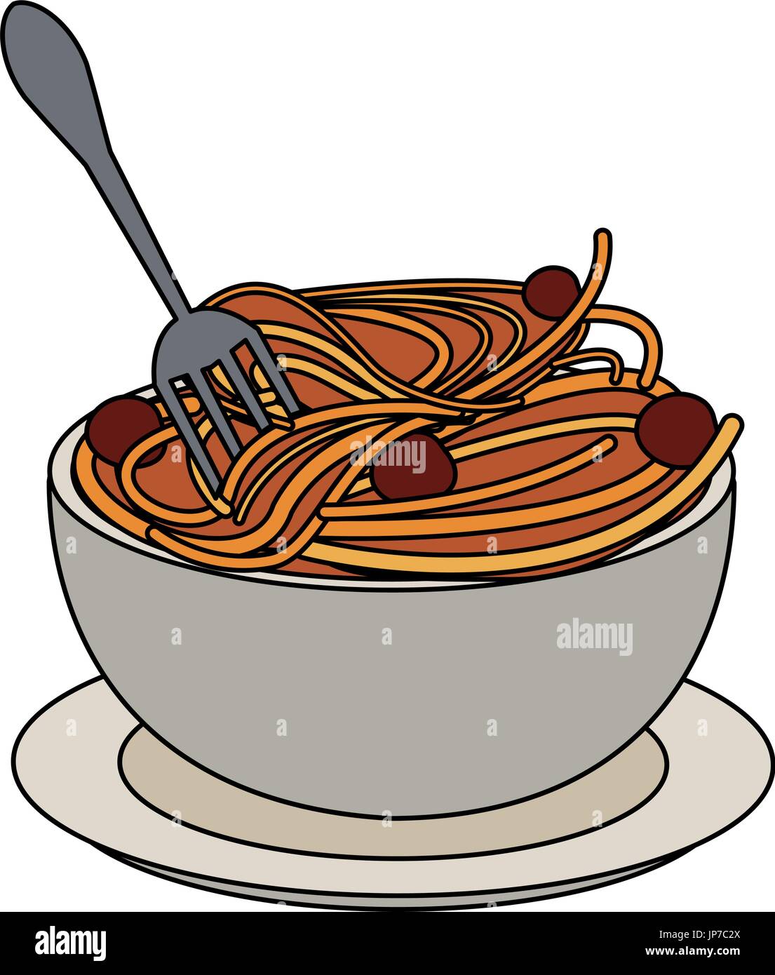 delicious italian pasta icon Stock Vector Image & Art - Alamy