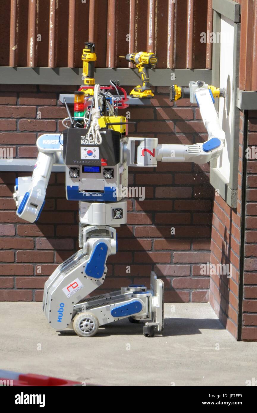 HUBO, a humanoid robot developed by the Korea Advanced Institute of ...