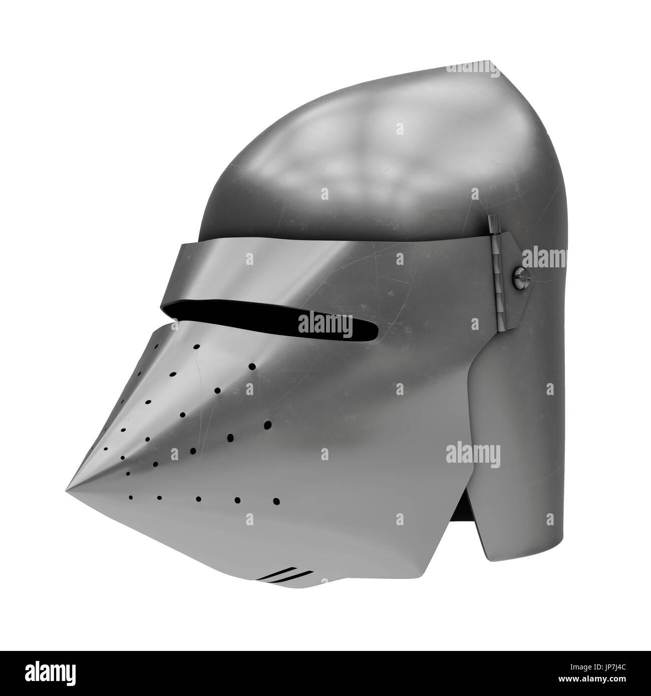 Bascinet helmet hi-res stock photography and images - Alamy