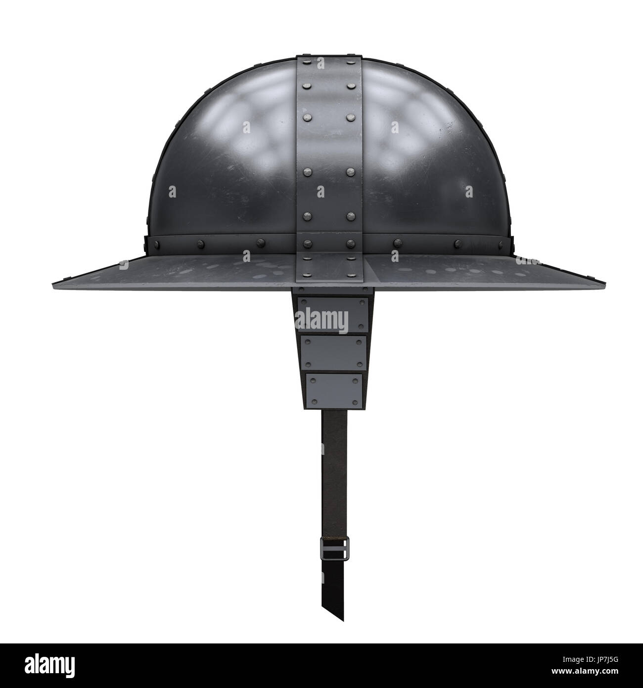 Medieval Knight Kettle Hat Helmet Stock Photo - Alamy