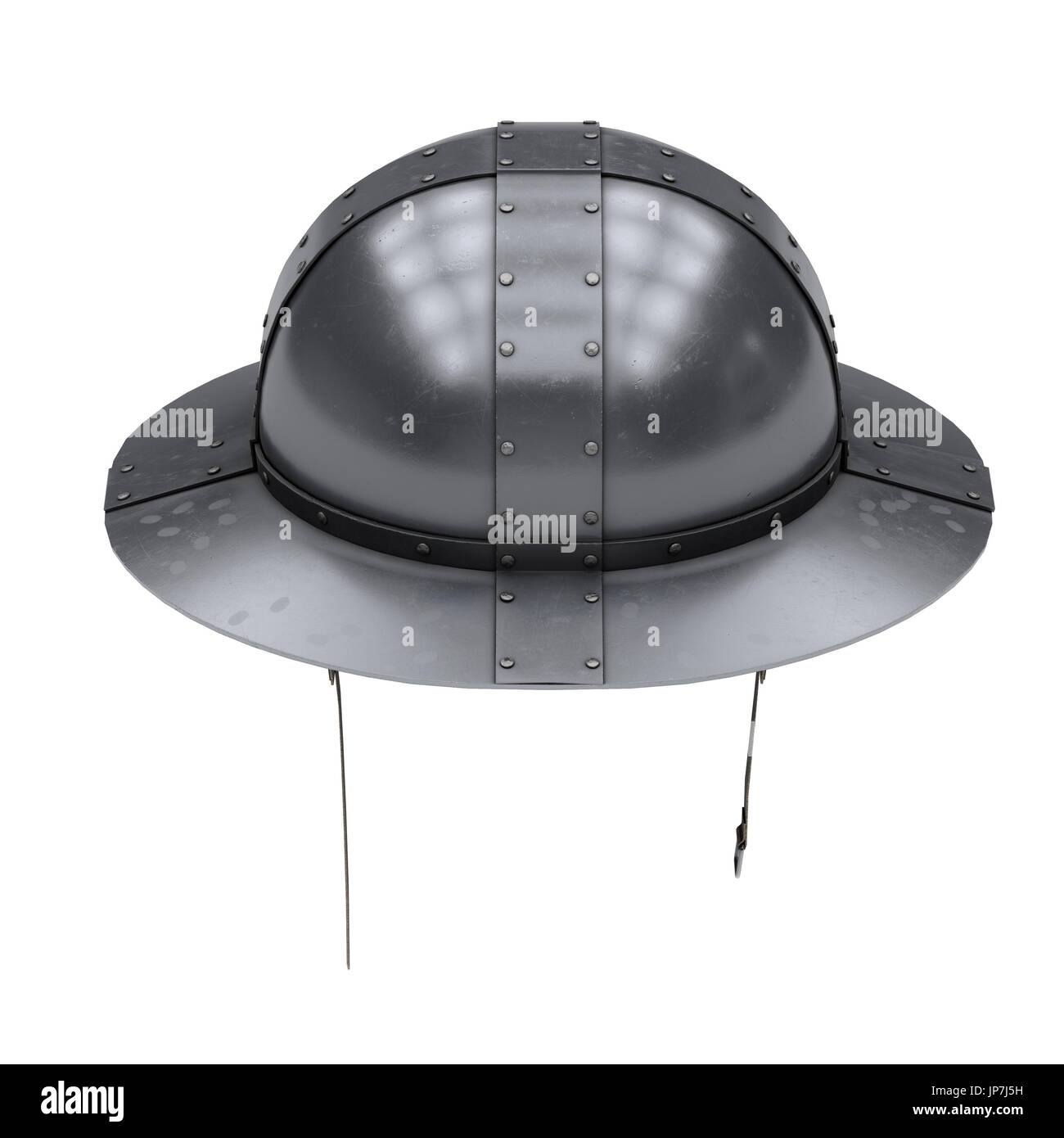 Medieval Knight Kettle Hat Helmet Stock Photo - Alamy