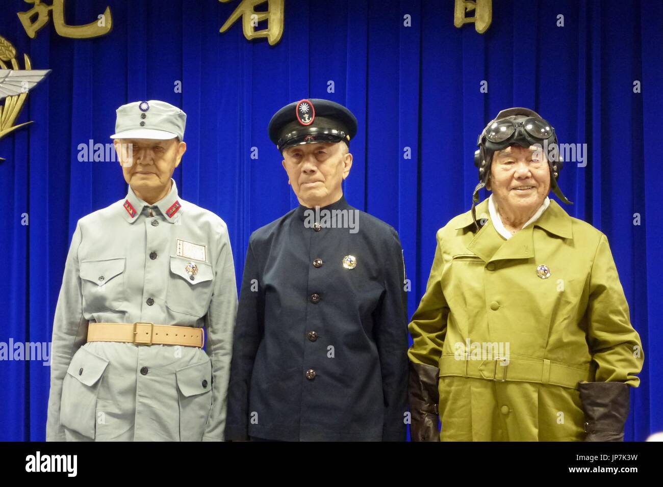 Former soldiers who fought against Japan in the Second Sino-Japan War ...