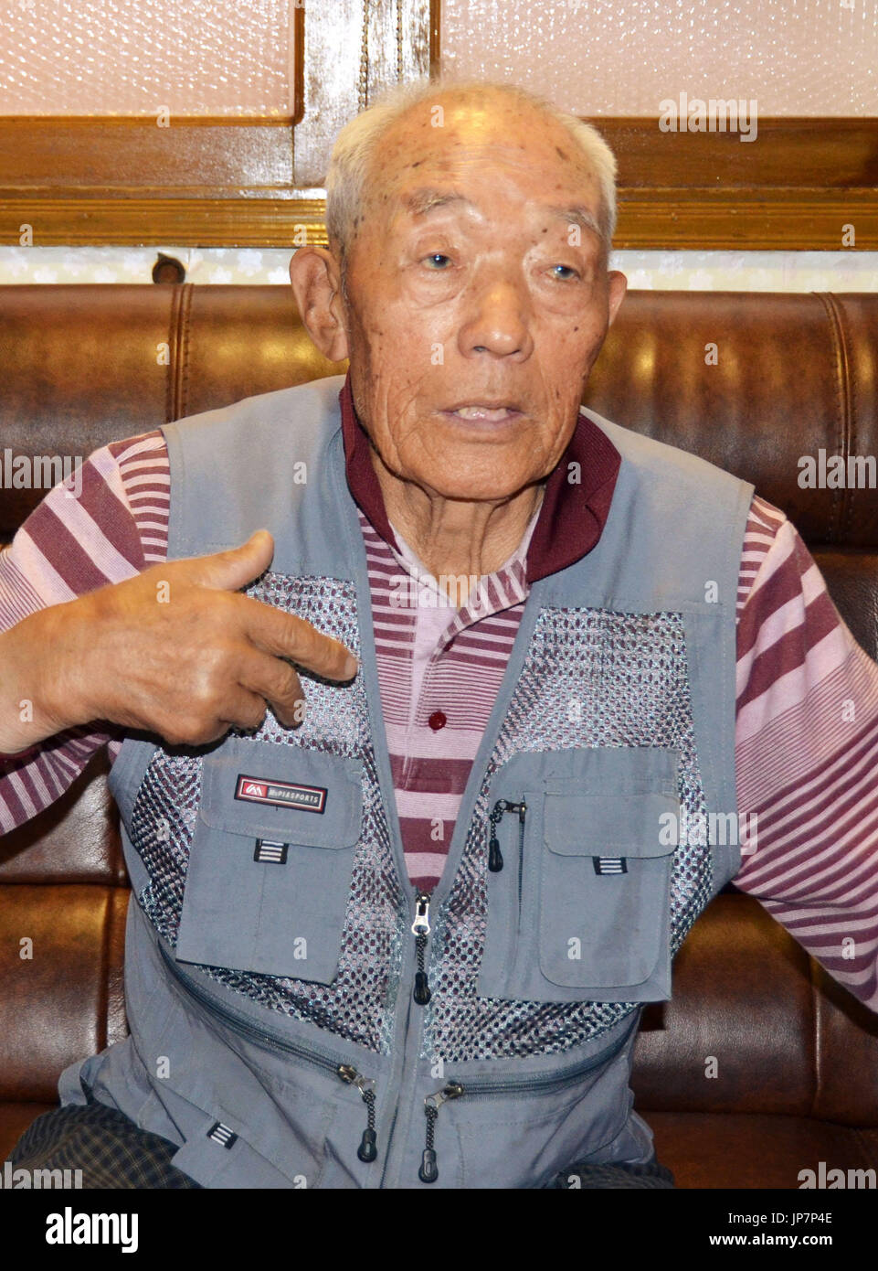 Chu Sok Bong, a 91-year old civilian who was brought in 1943 from the ...
