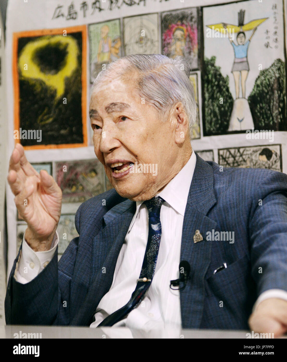 Sunao Tsuboi, 90, recounts his experience of losing consciousness ...