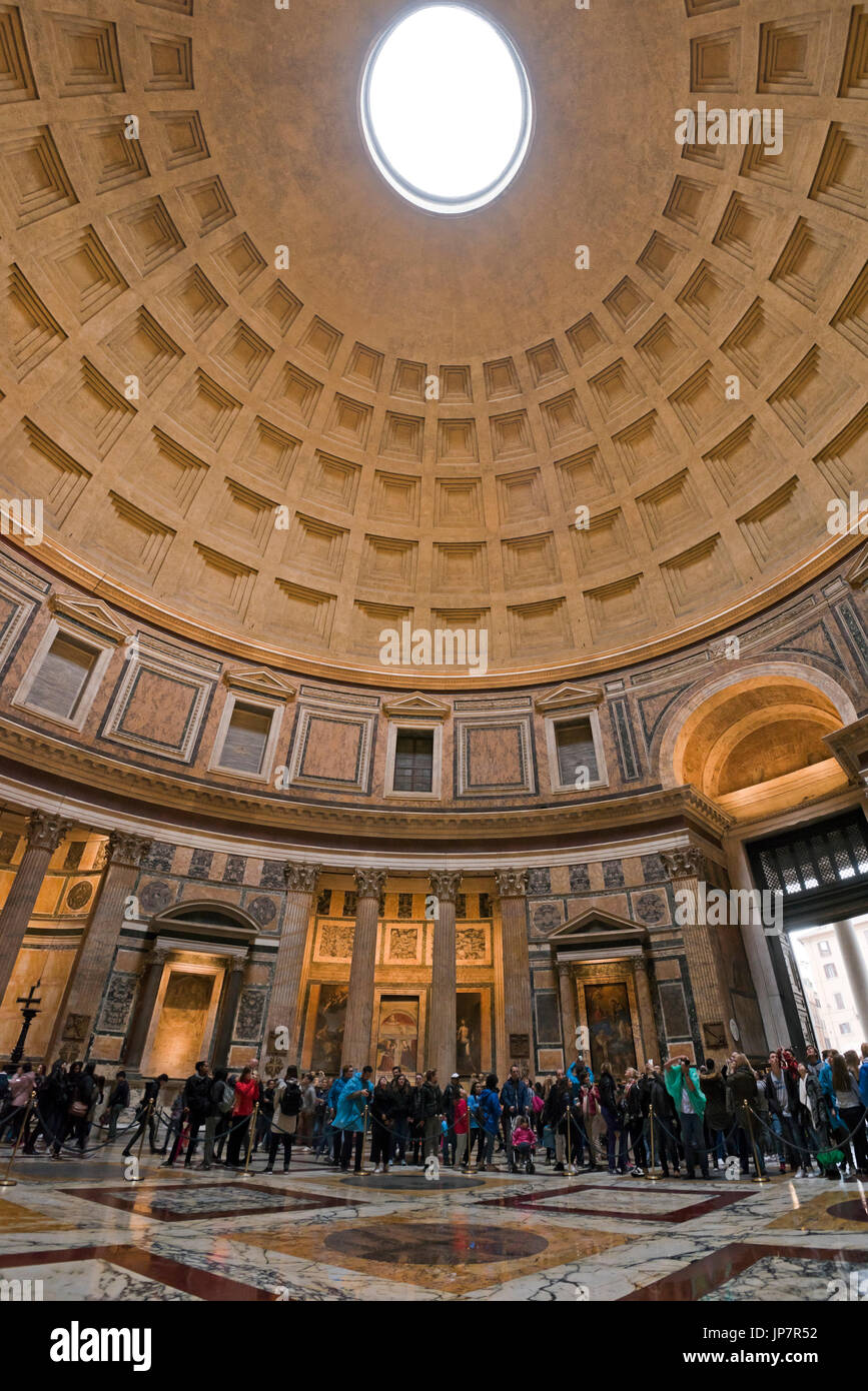 Rome pantheon floor hi-res stock photography and images - Alamy