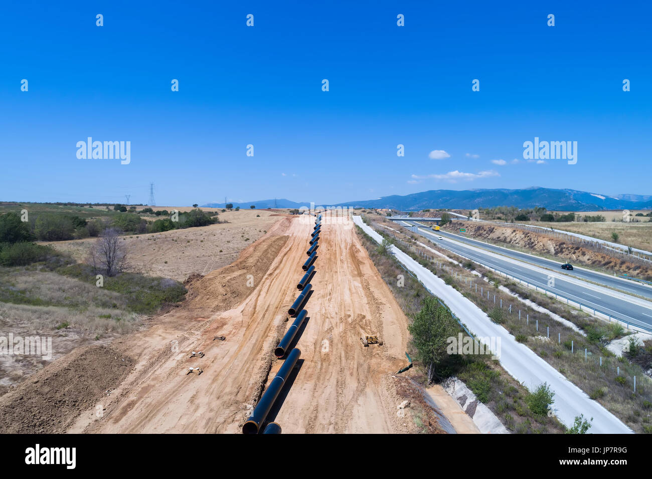 Caspian sea aerial hi-res stock photography and images - Alamy