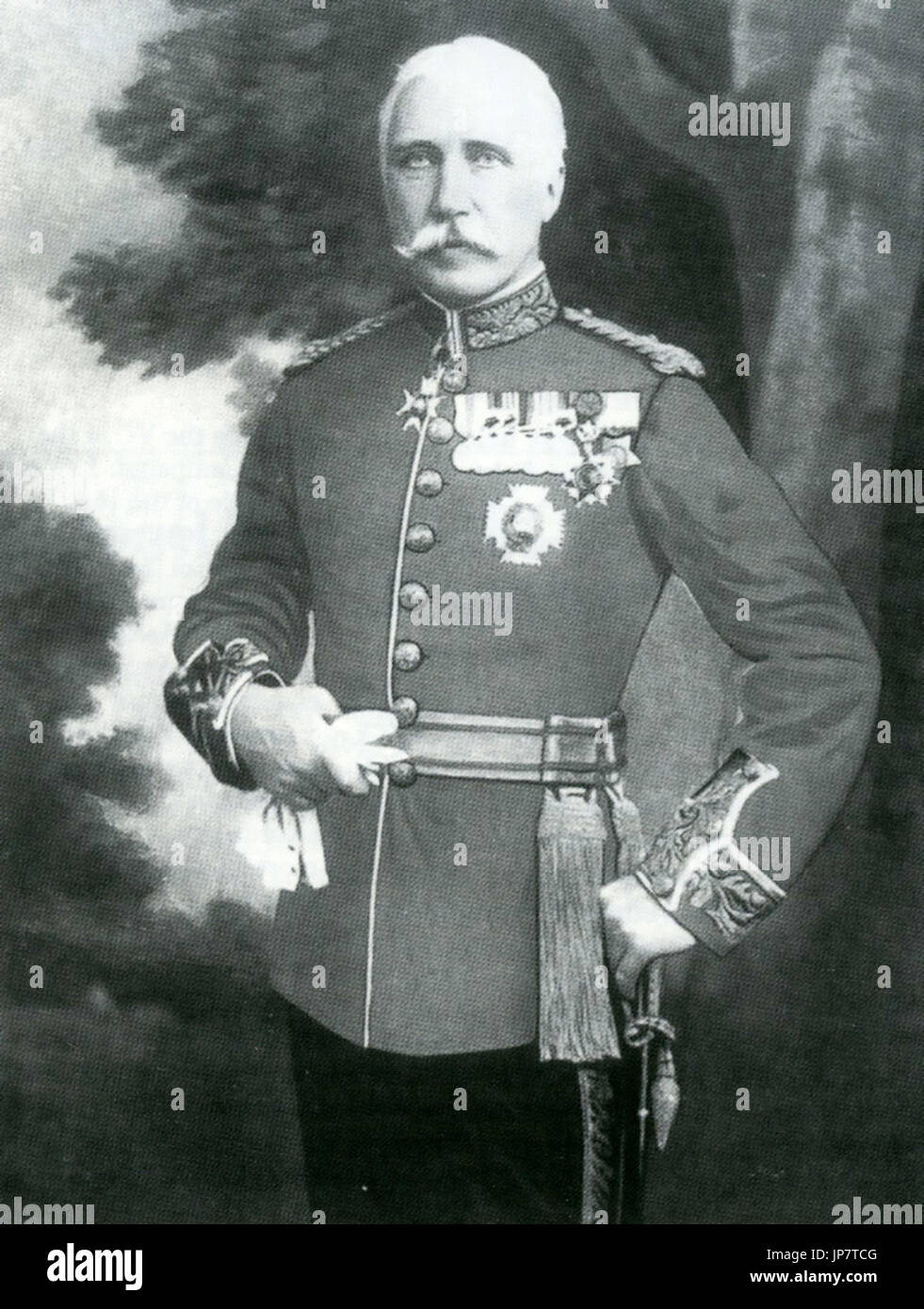 BINDON BLOOD (1842-1940) British Army Commander Stock Photo - Alamy
