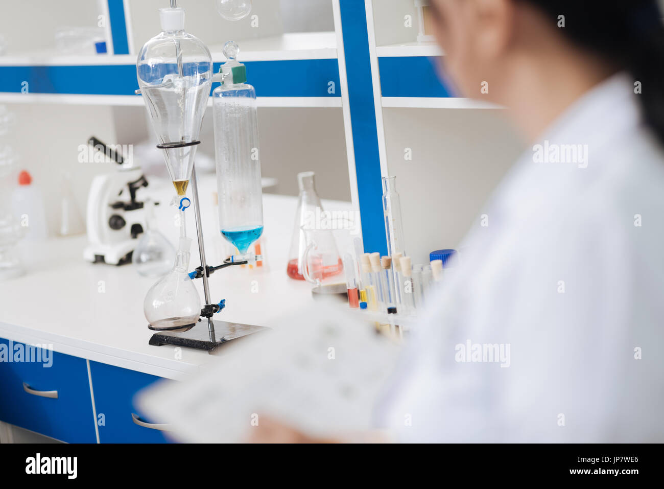 Close up of a modern lab equipment Stock Photo - Alamy