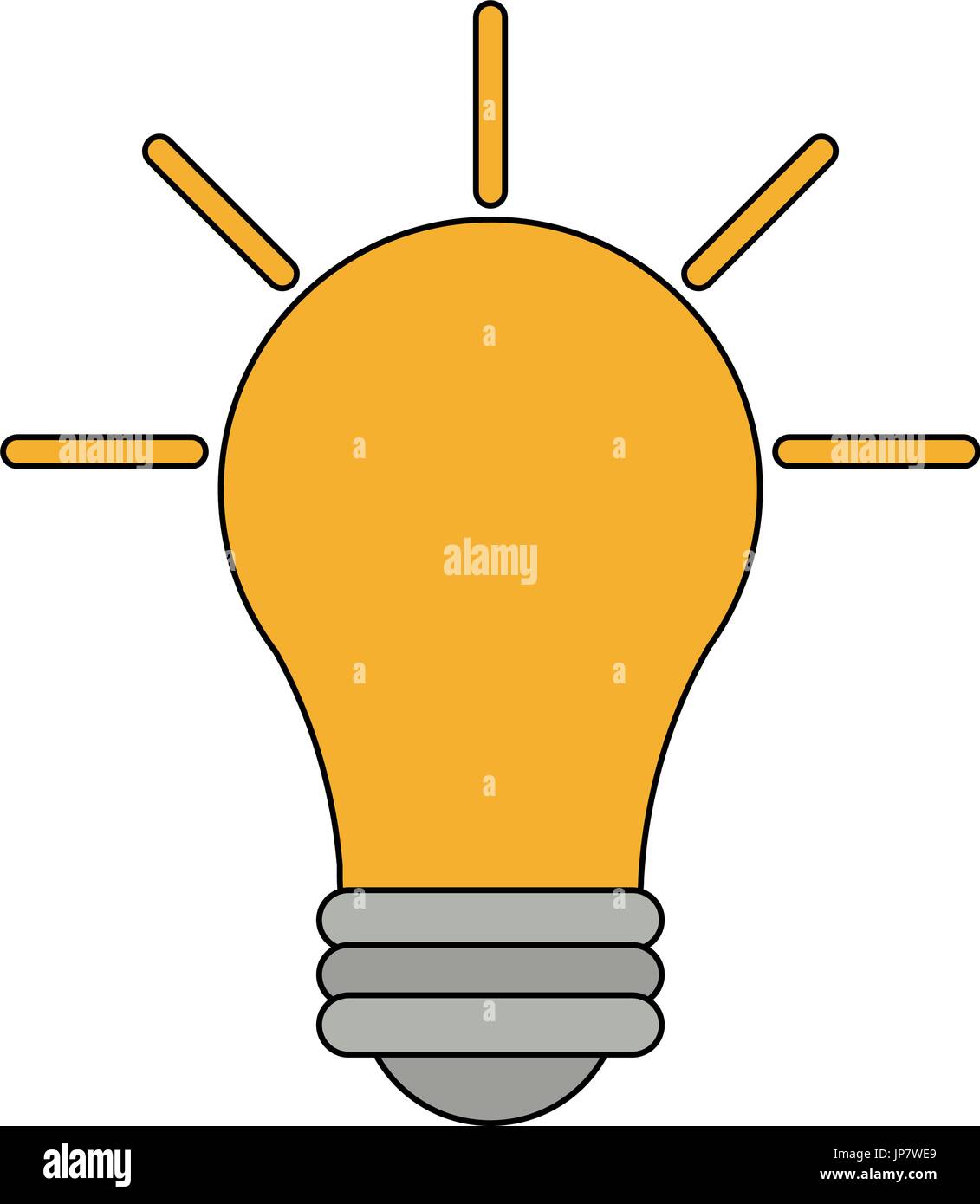 light bulb idea icon Stock Vector Image & Art - Alamy