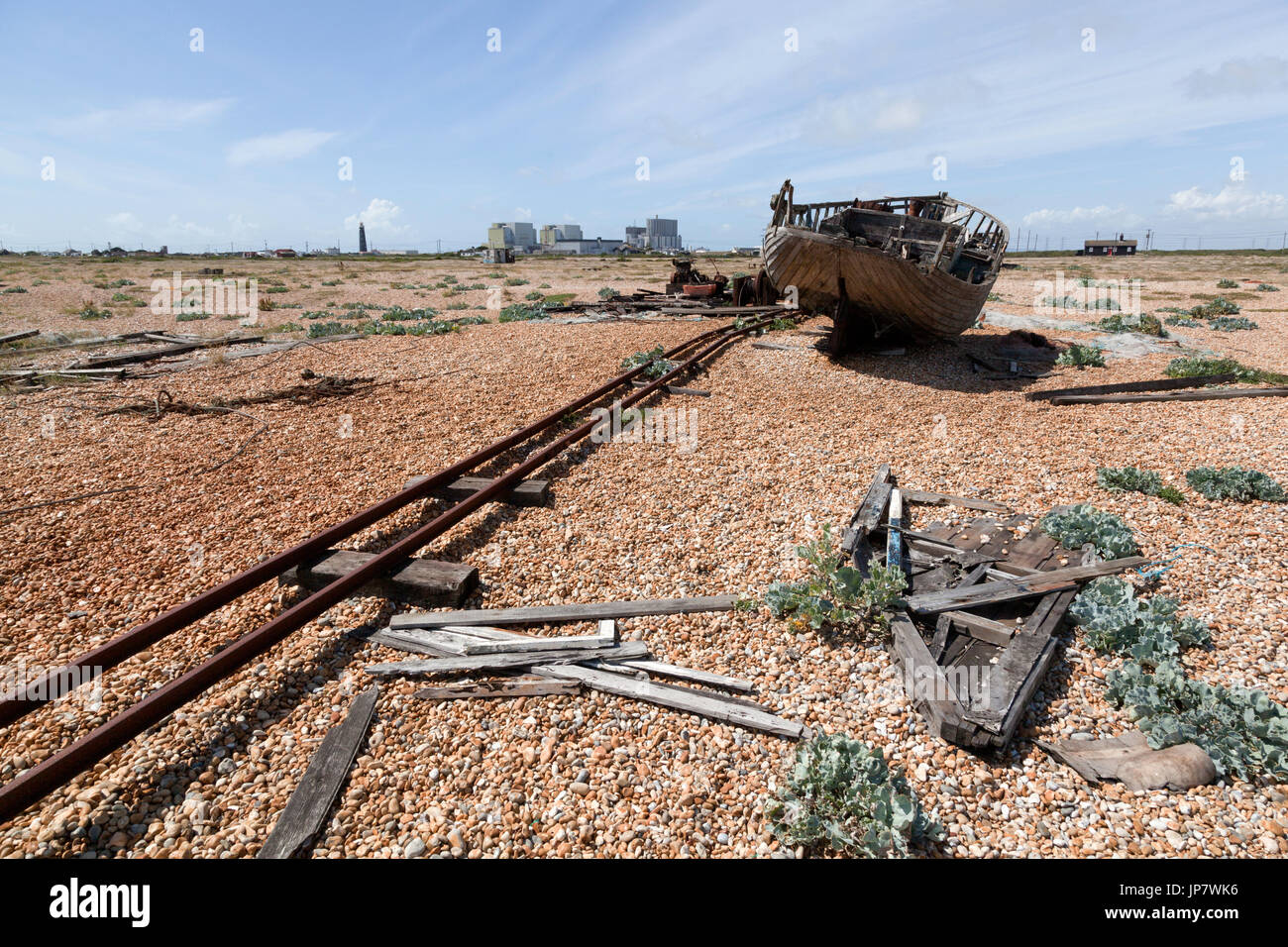The Strange Landscape of Dungess, Kent, England, UK Stock Photo - Alamy