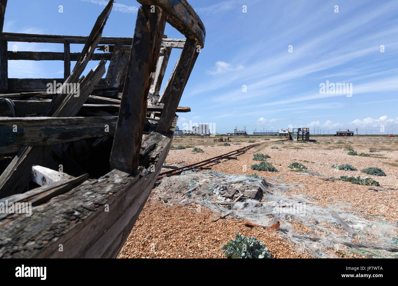 The Strange Landscape of Dungess, Kent, England, UK Stock Photo - Alamy