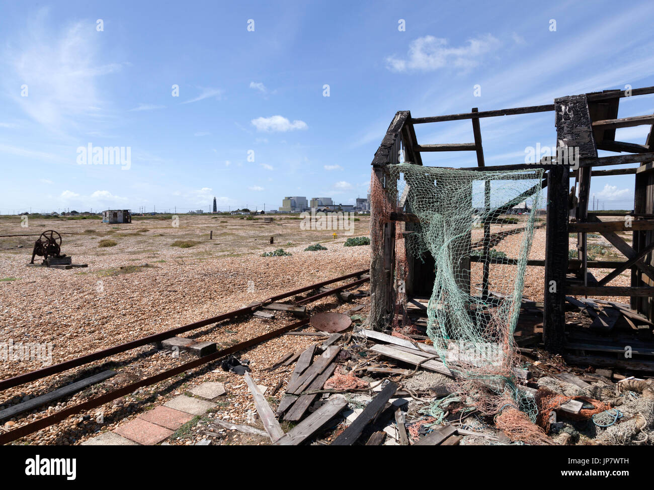 The Strange Landscape of Dungess, Kent, England, UK Stock Photo - Alamy