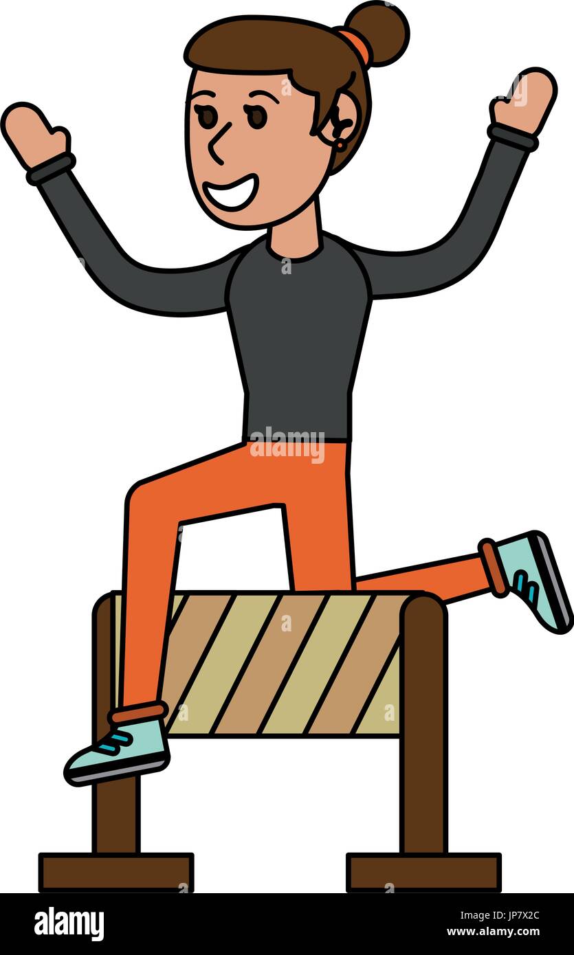 Hurdle Stock Vector Images - Alamy