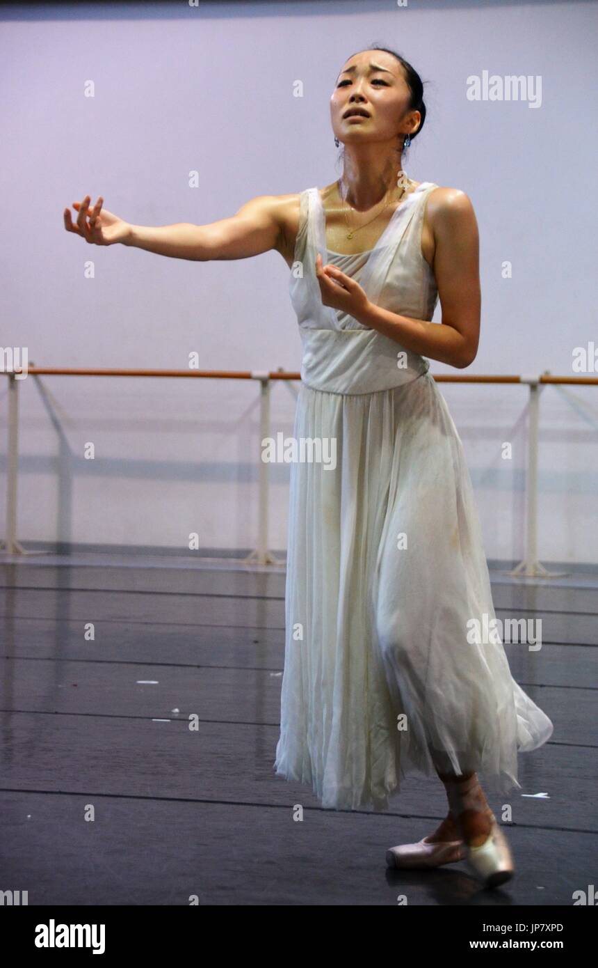 Japanese ballerina Tomoko Takahashi, principal dancer of an Israeli ...