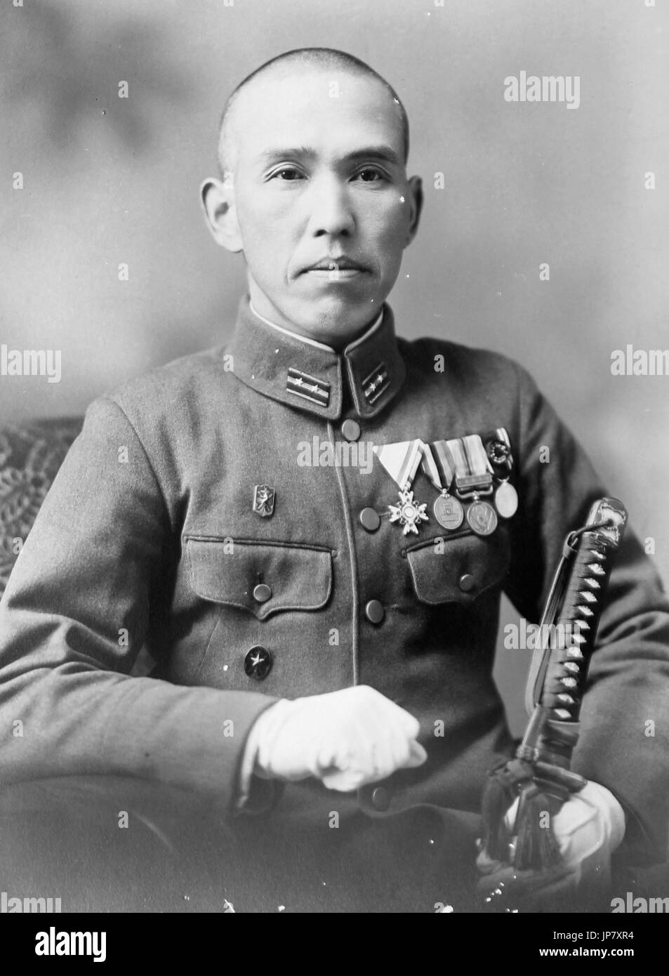 Photo taken in February 1944 shows Toshio Yasugi before his deployment ...
