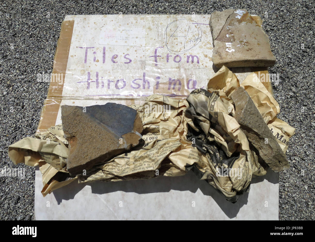 Photo taken at a warehouse of the Chicago-based Bulletin of the Atomic ...